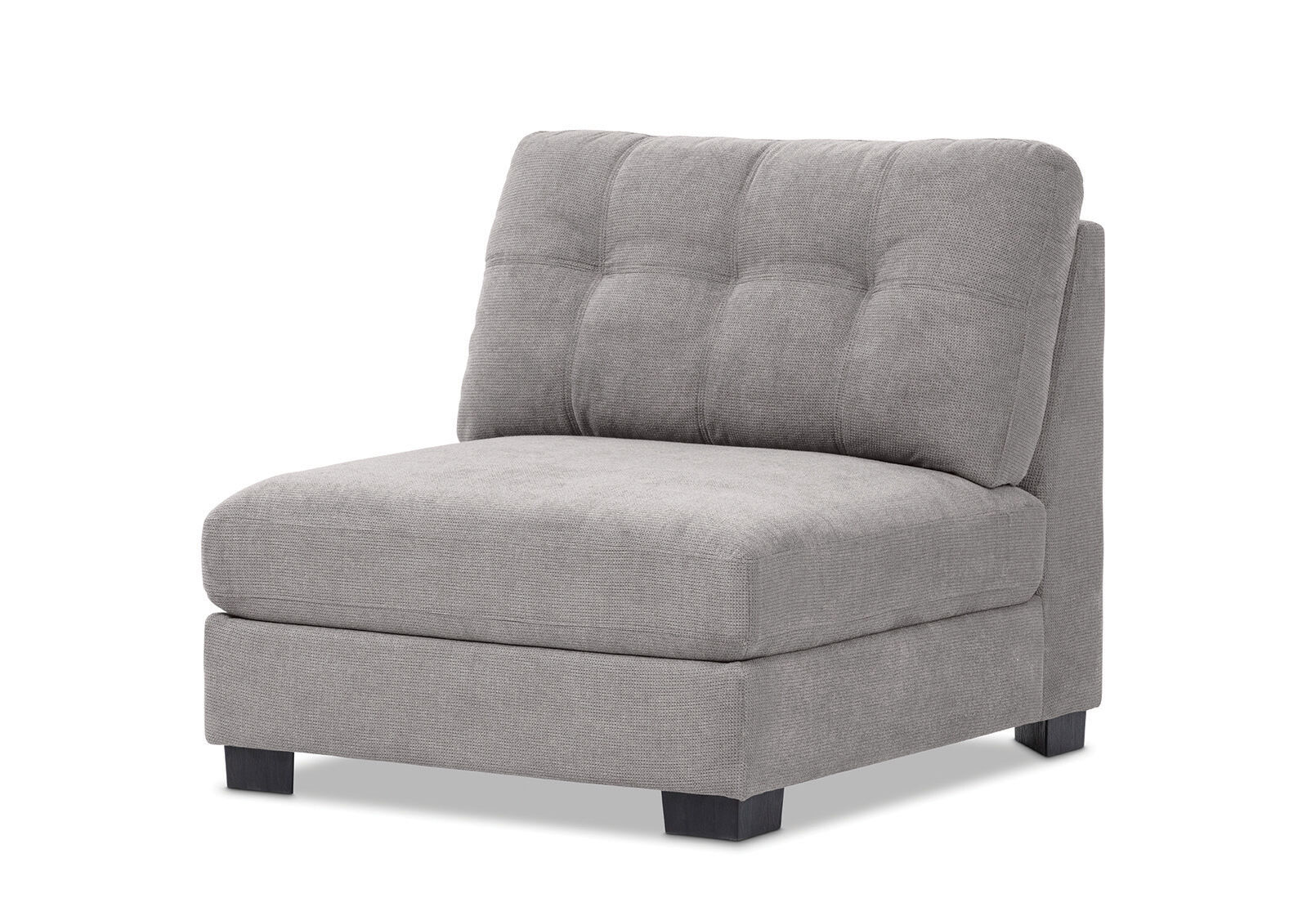 LIGHT GREY SANDS Armless Chair