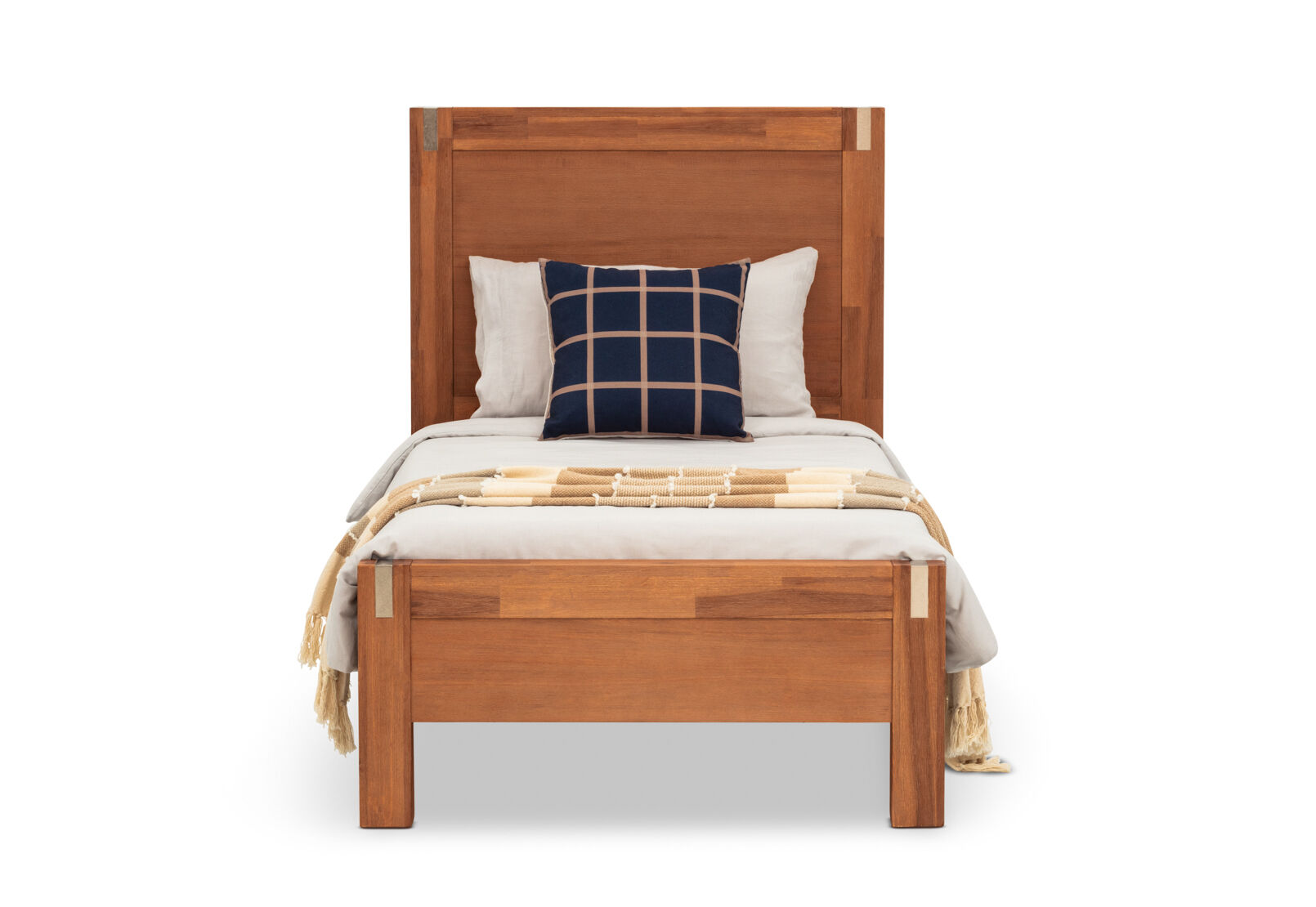 PEWTER SILVERWOOD Single Bed