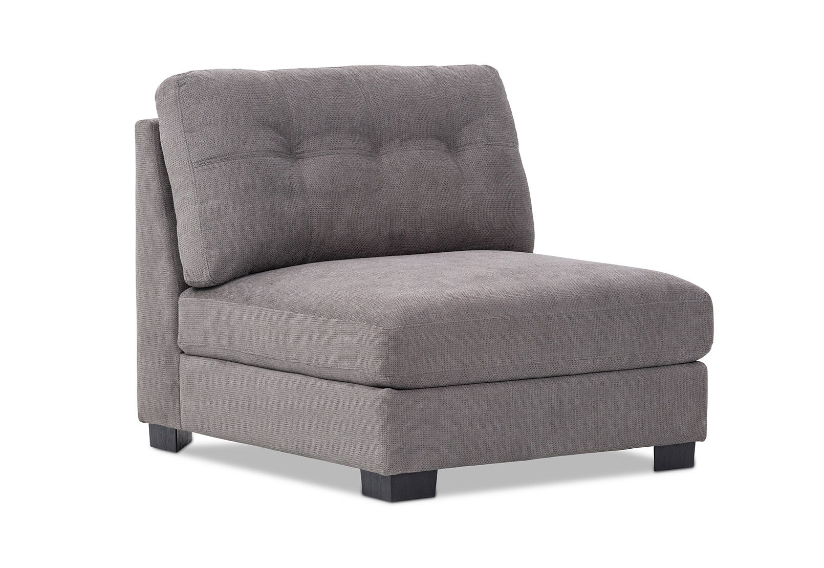DARK GREY SANDS Armless Chair