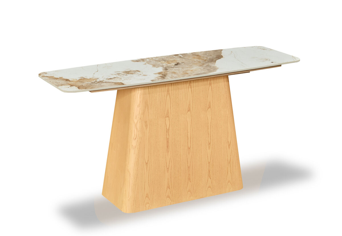 NATURAL WHITE VINCENTIO Sofa Table