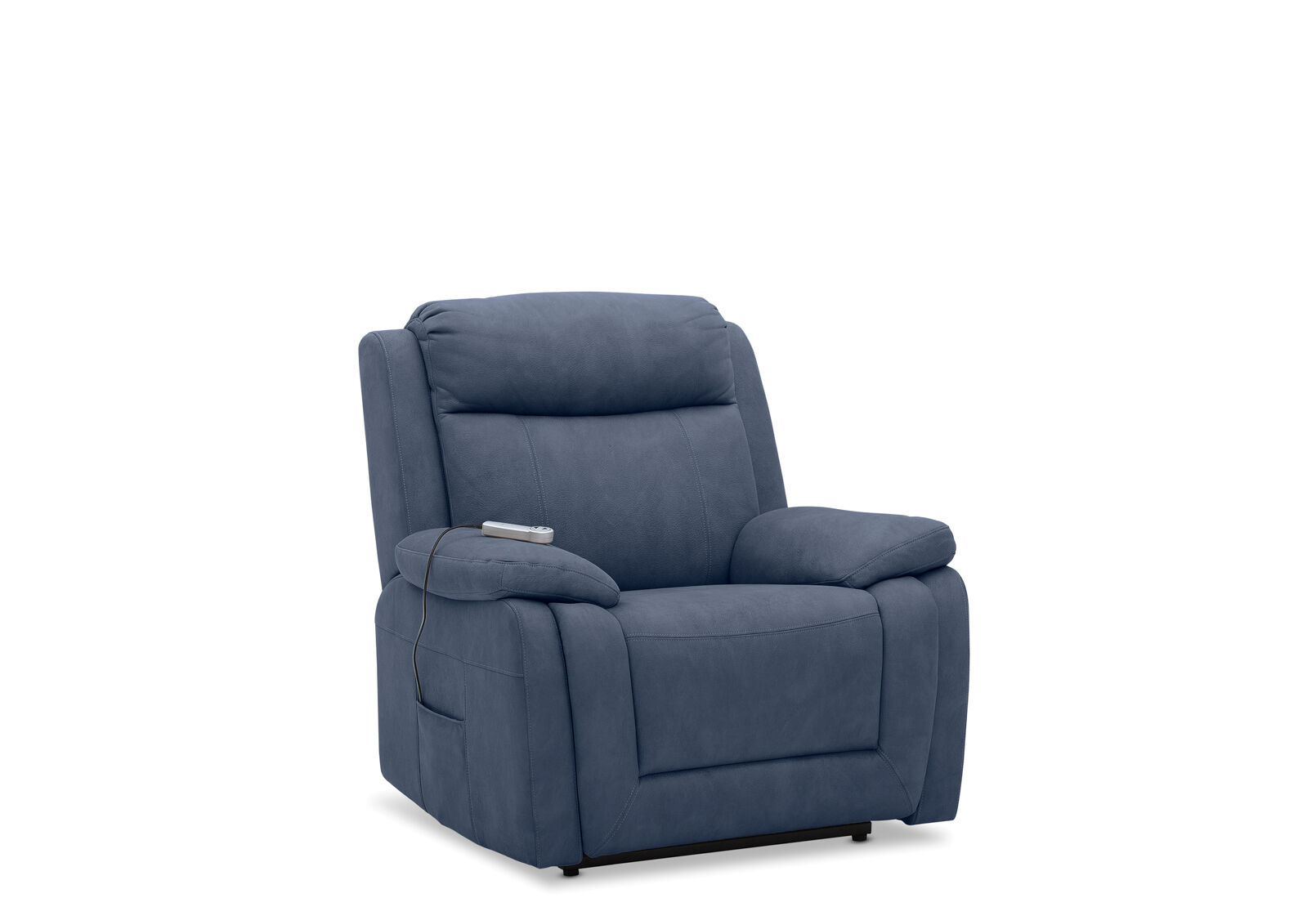 BLUE SAN MARCO Fabric Electric Lift Chair