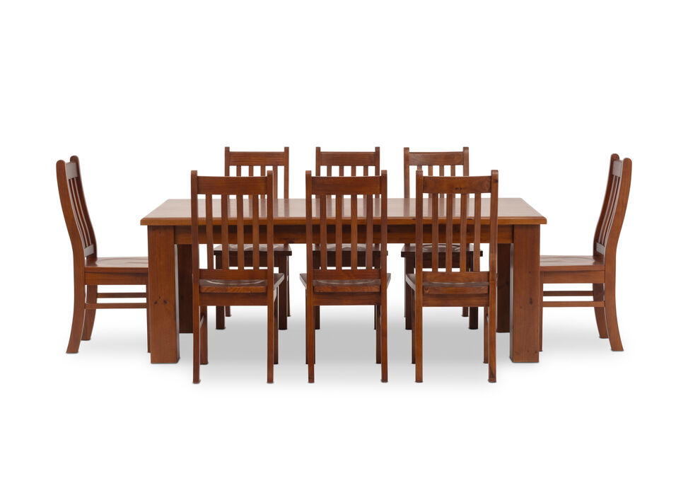 RUSTIC CALLAGHAN 9 Piece Dining Suite