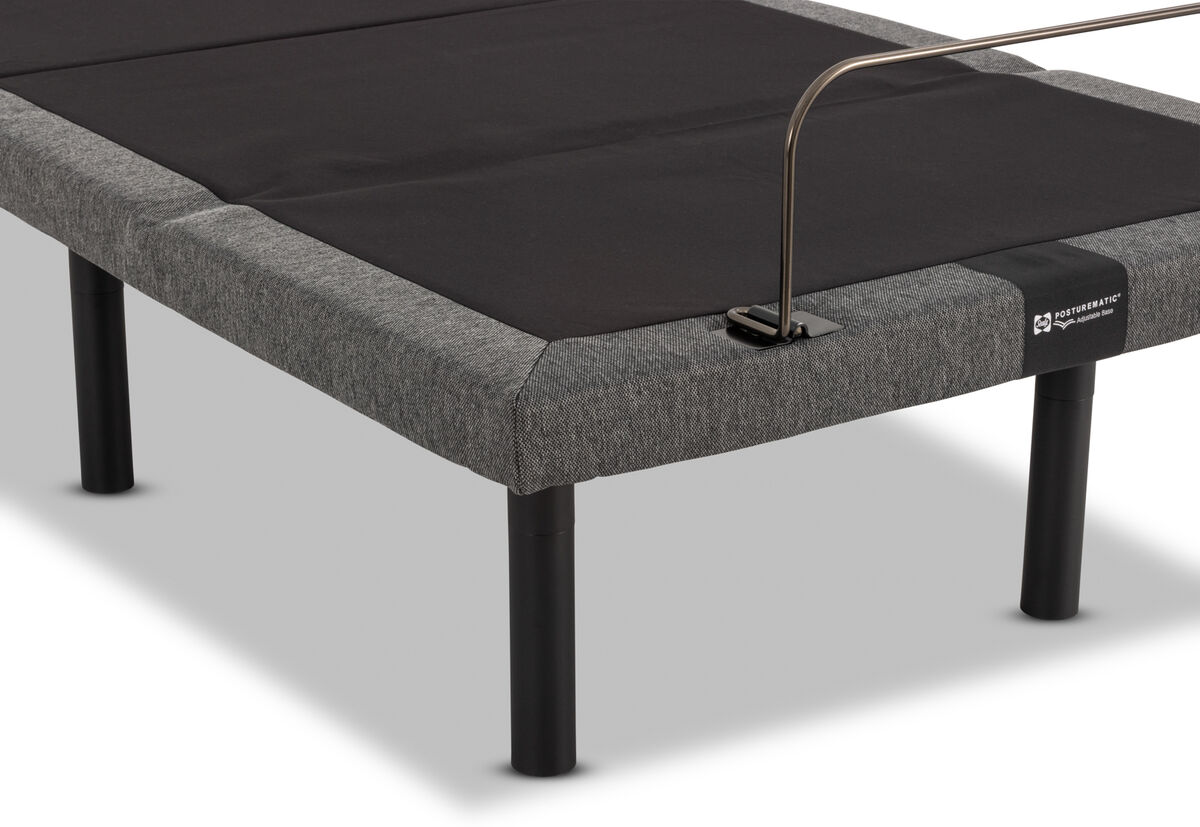 CHARCOAL ASCENT Single Extra Long Adjustable Base