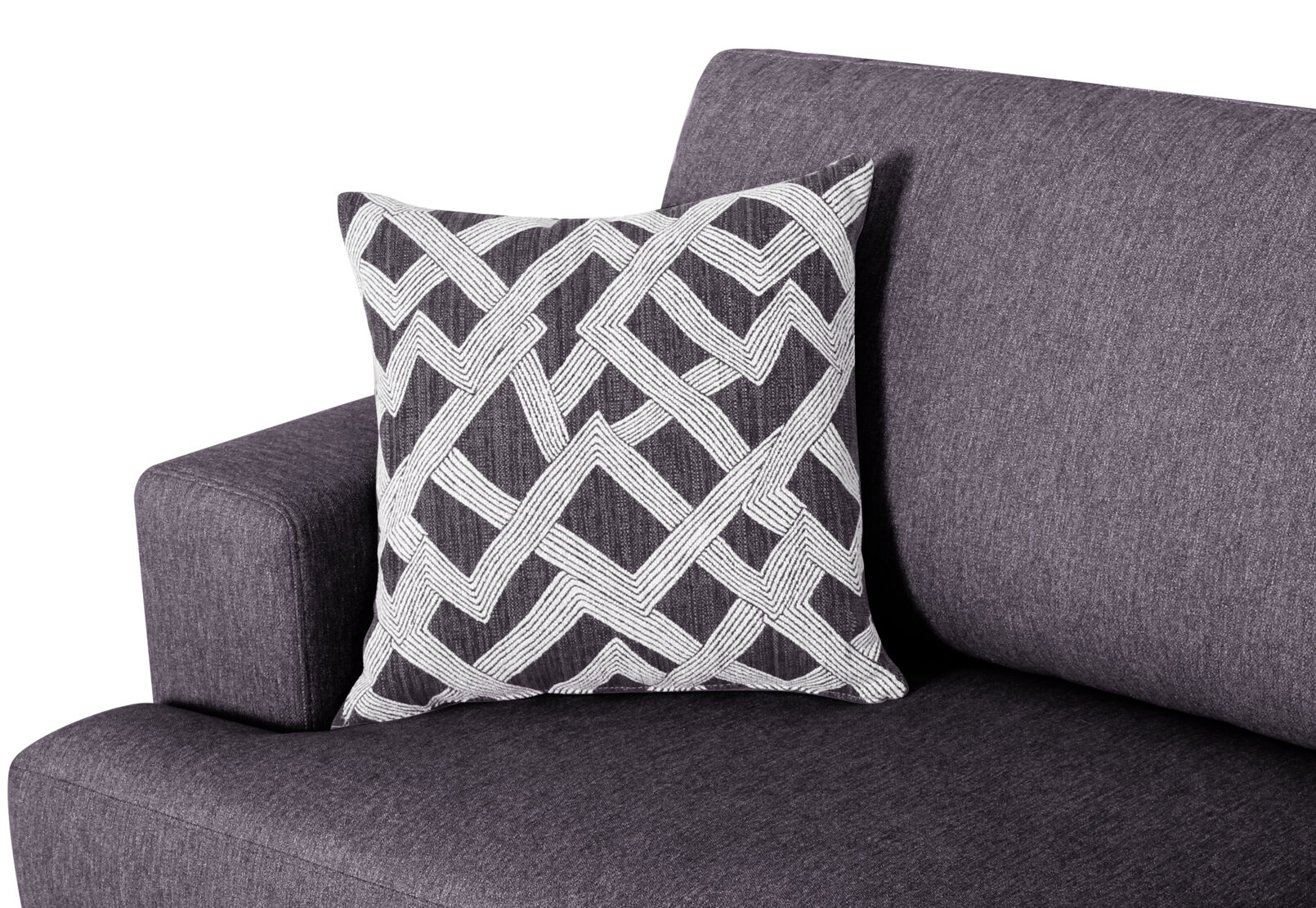DARK GREY CALEY FABRIC 2 Seater Sofa