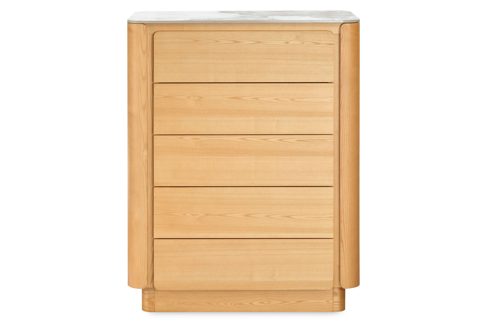 NATURAL WHITE VINCENTIO Tall Chest