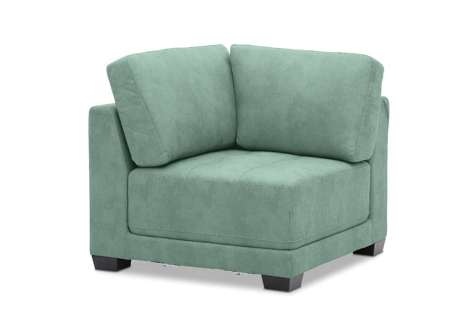 GREEN ELEANOR Fabric Modular Corner Chair