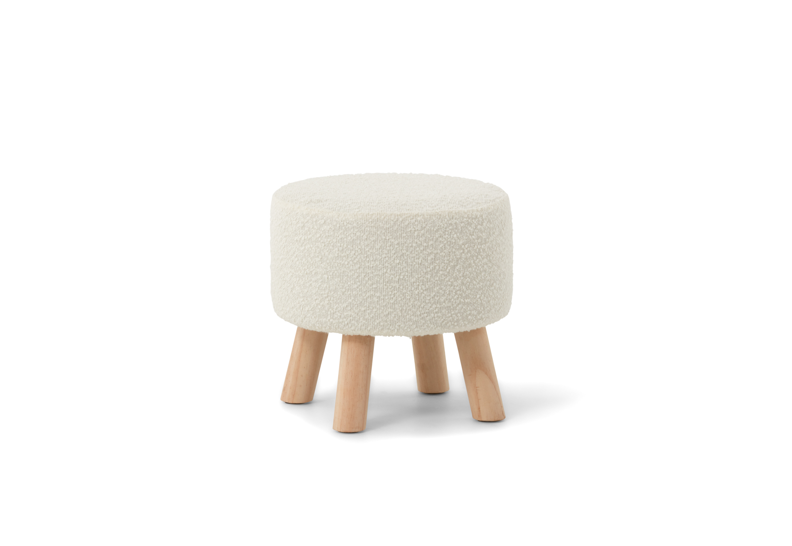 BOBBLE BEIGE YOSHI Fabric Stool
