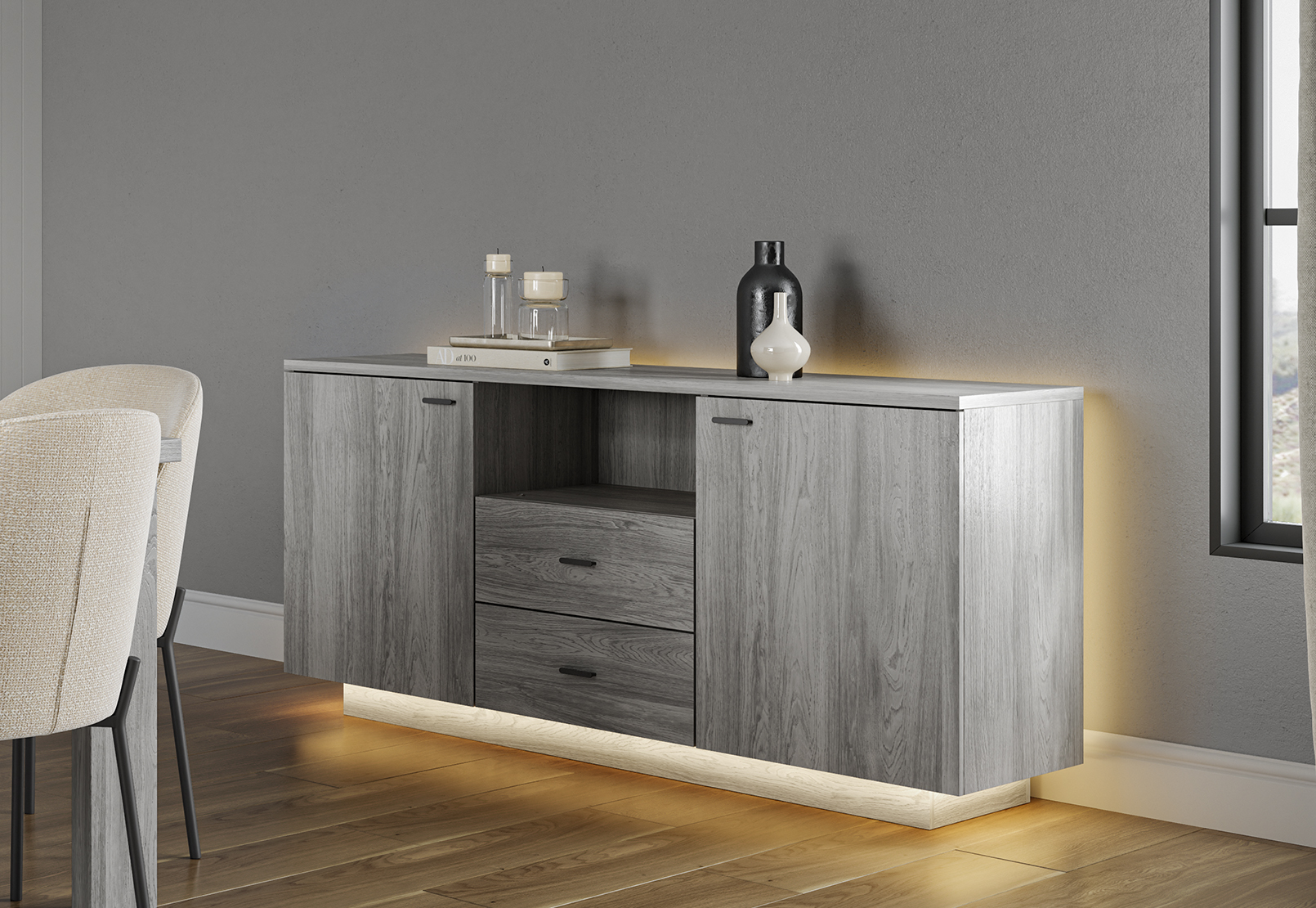 GREY KERID Buffet