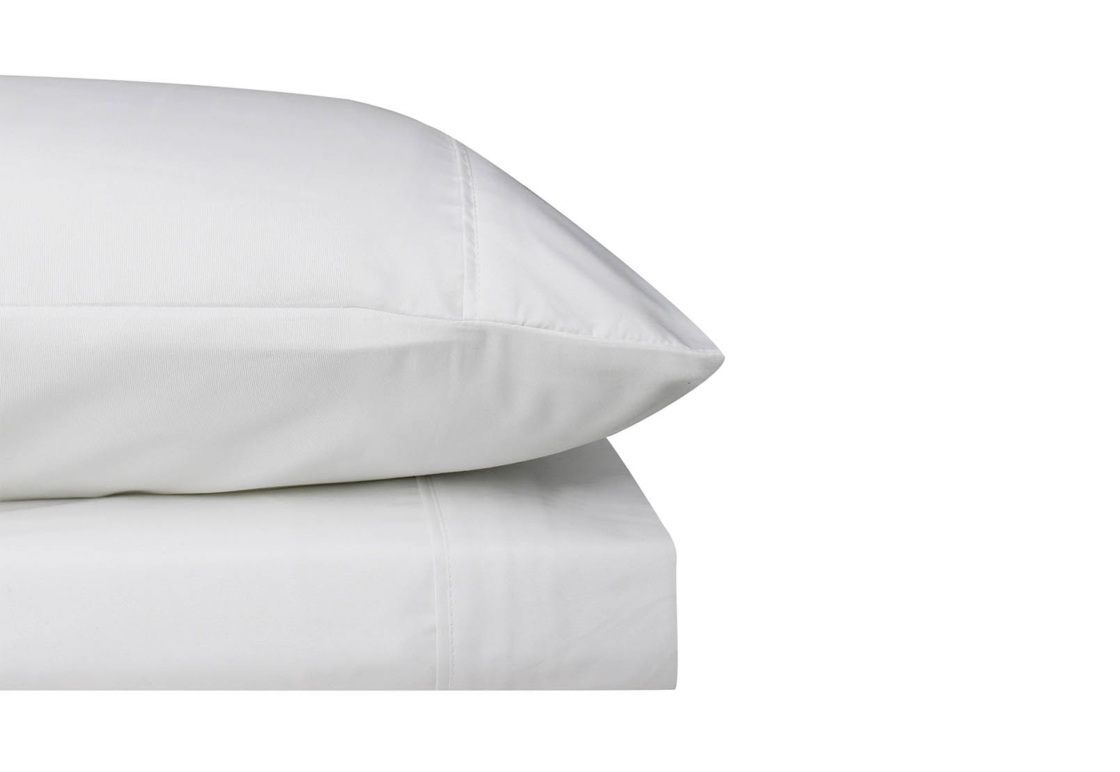 WHITE SINGLE SHEET SET 75gsm Microfibre Sheet Set