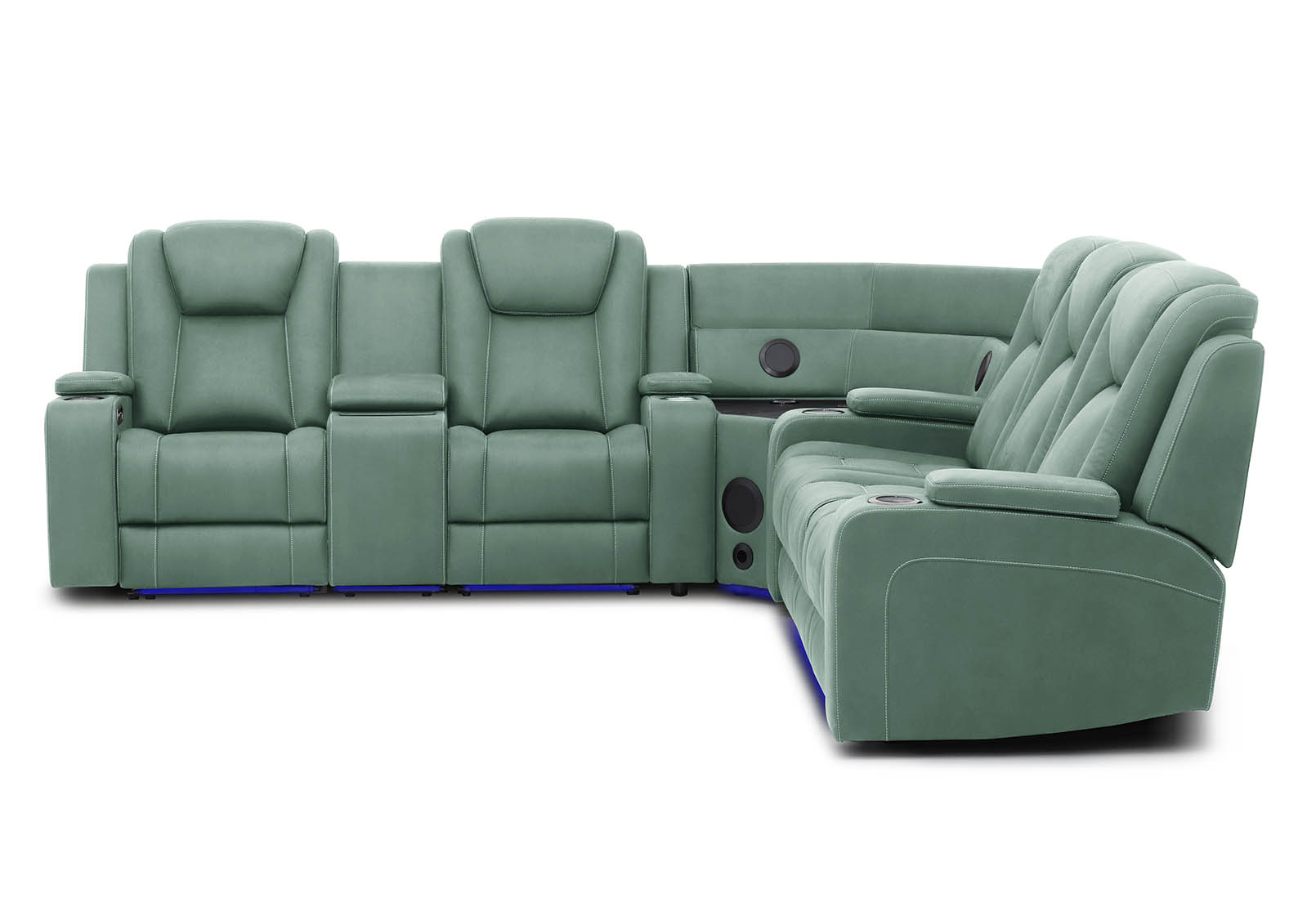 GREEN SENTINAL MK2 5pc Corner with LHF Console