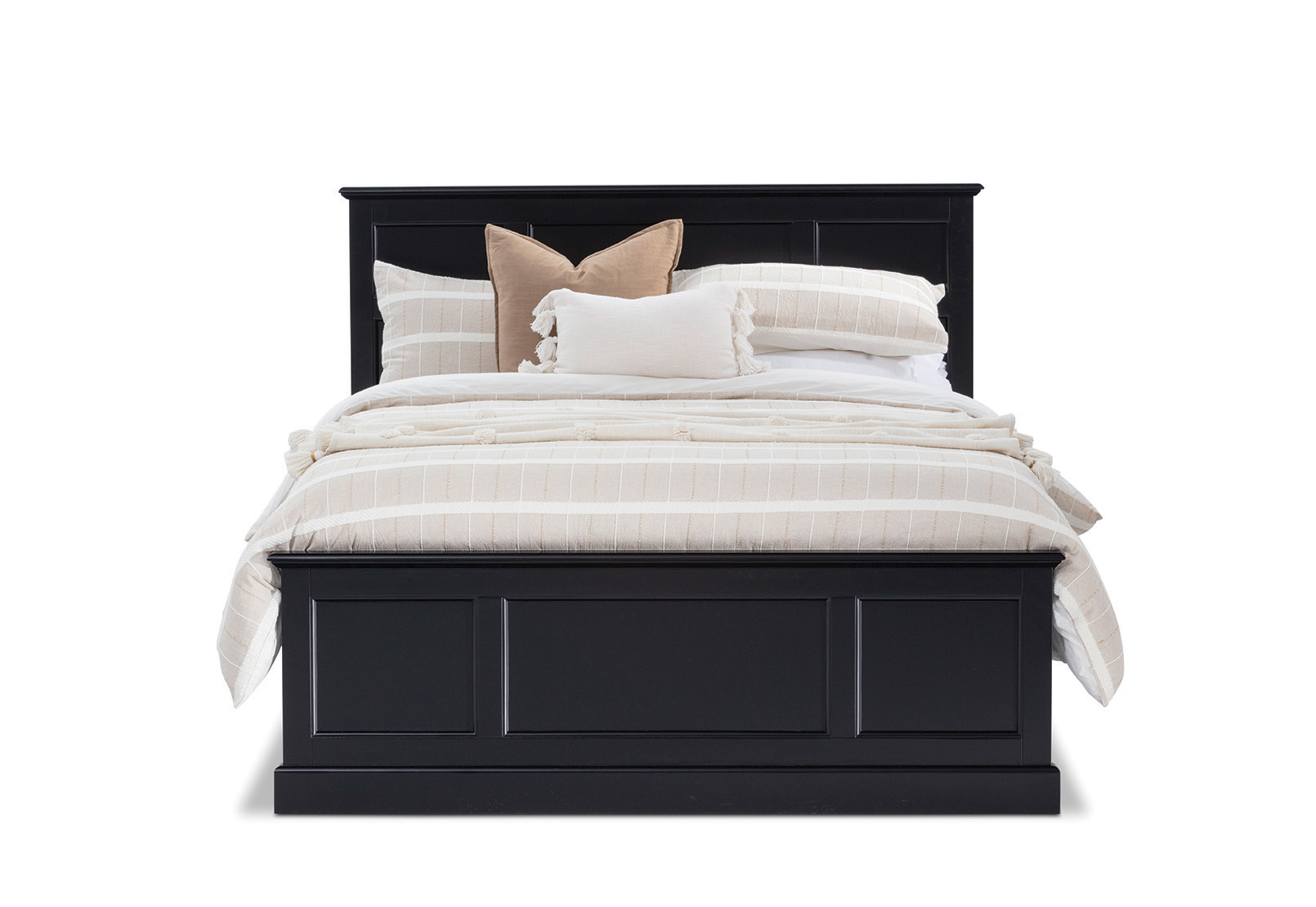 BLACK [NEW] CHRYSTELLE Double Bed