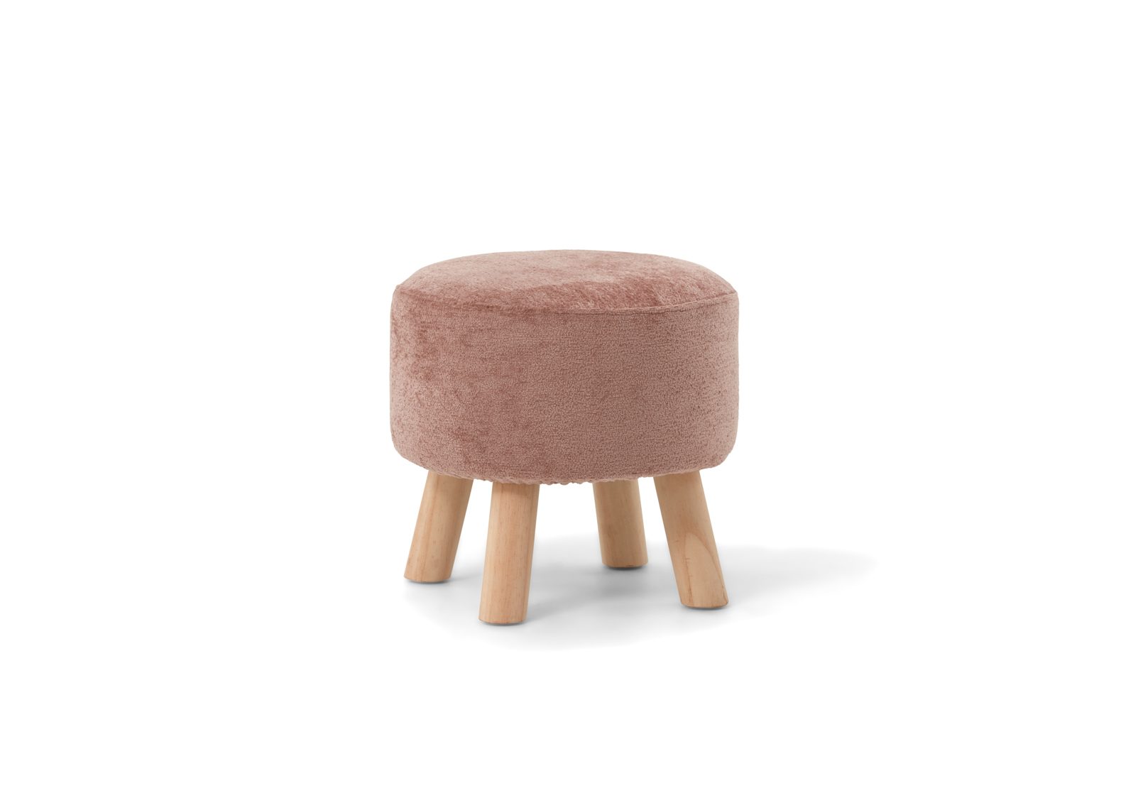 TEXTURE PINK YOSHI Fabric Stool