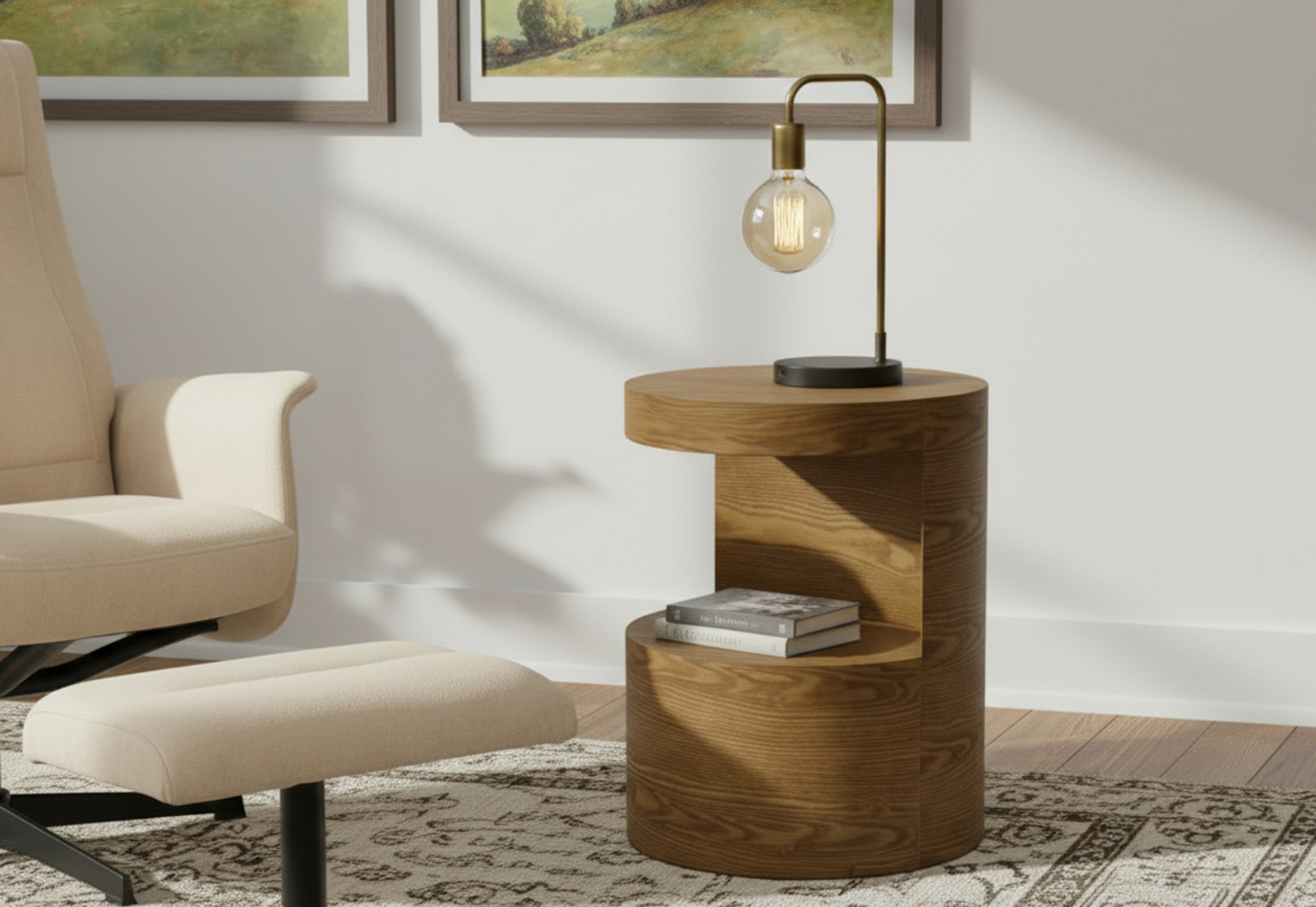 NATURAL MCKEE Lamp Table