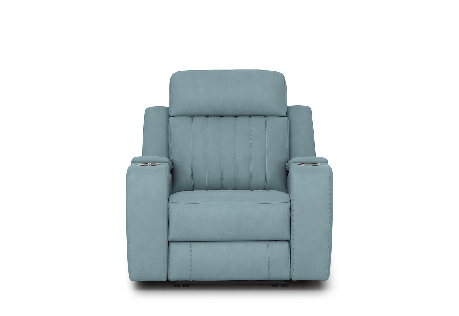 GREEN THANE FABRIC Single Electric Recliner