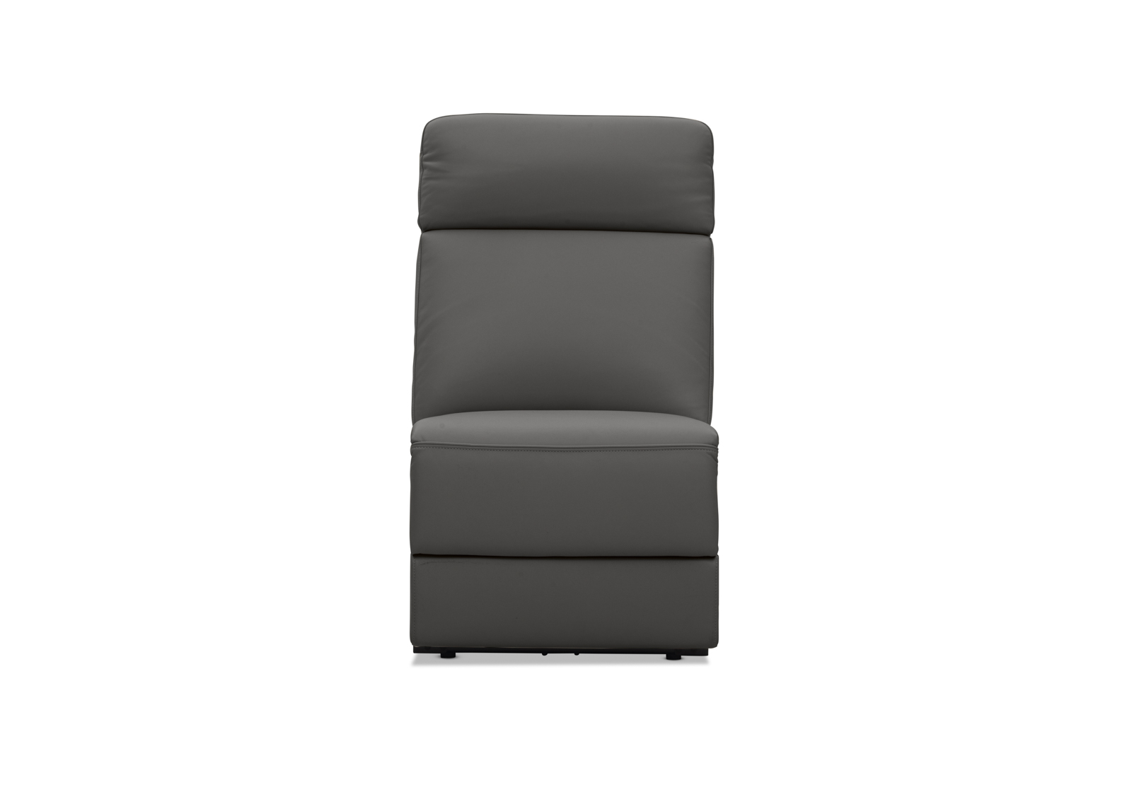 CHARCOAL RYKER Armless Chair with Single Motor Recliner