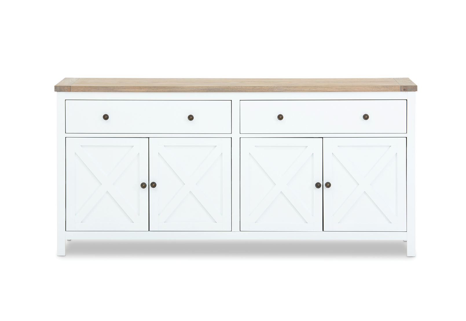 WHITE/OAK NORMANDY Buffet