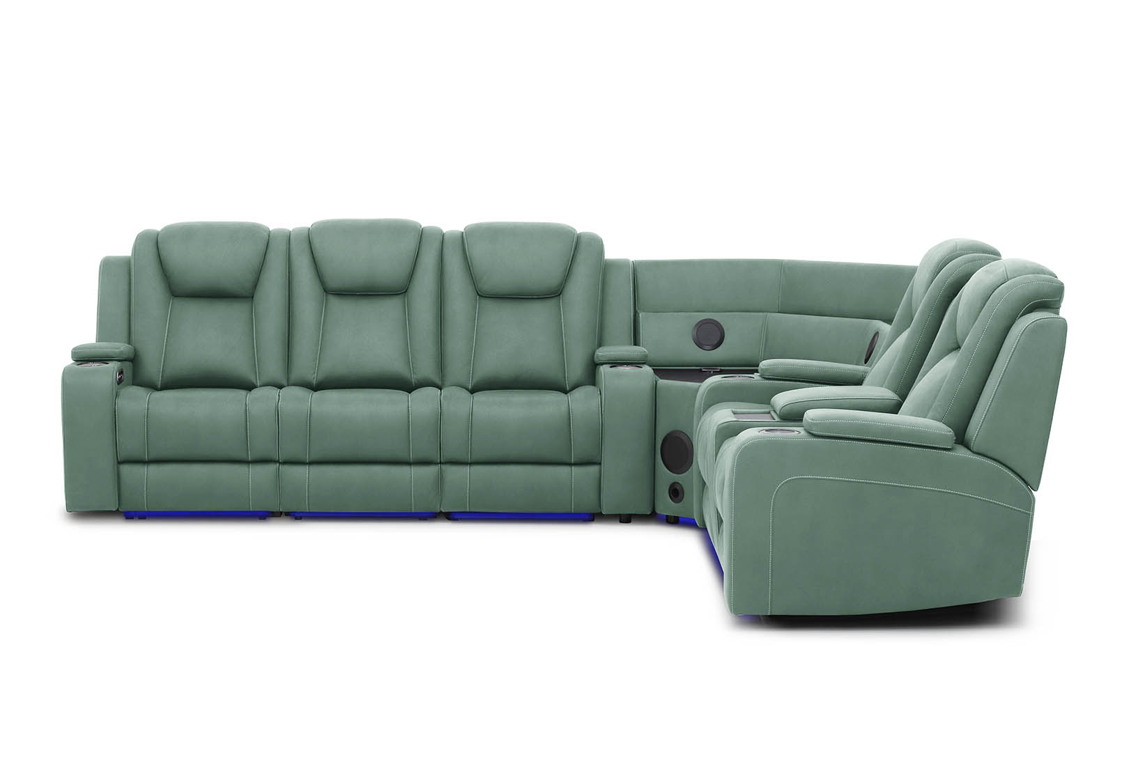 GREEN SENTINAL MK2 5pc Corner with RHF Console