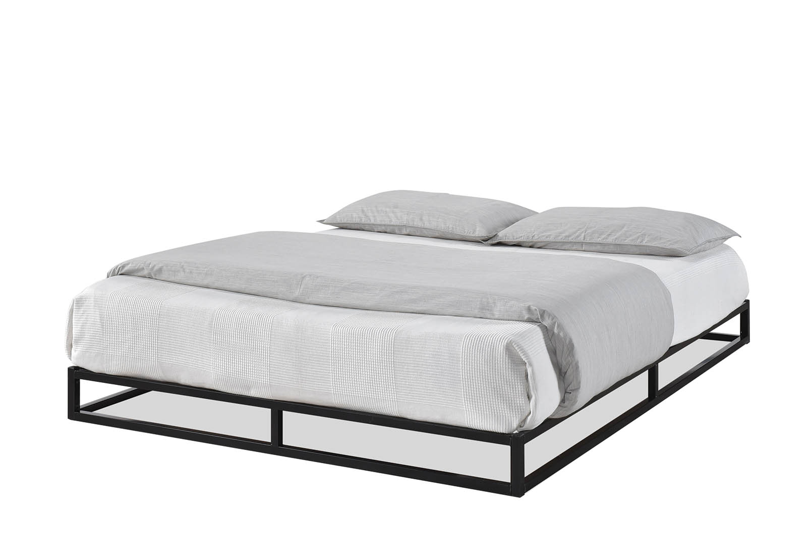 BLACK PATTON LOW King Bed