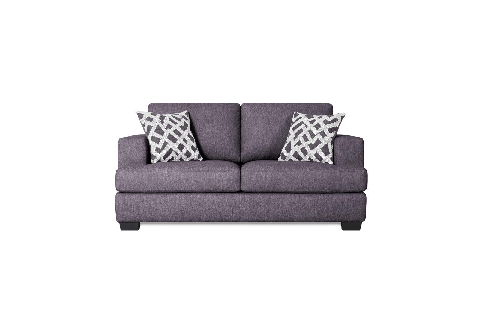 DARK GREY CALEY FABRIC Double Sofa Bed