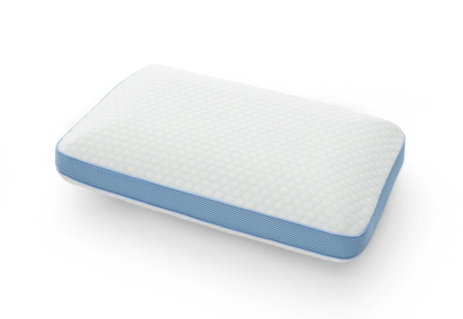 WHITE PURE FORM Airflow Memory Foam Pillow