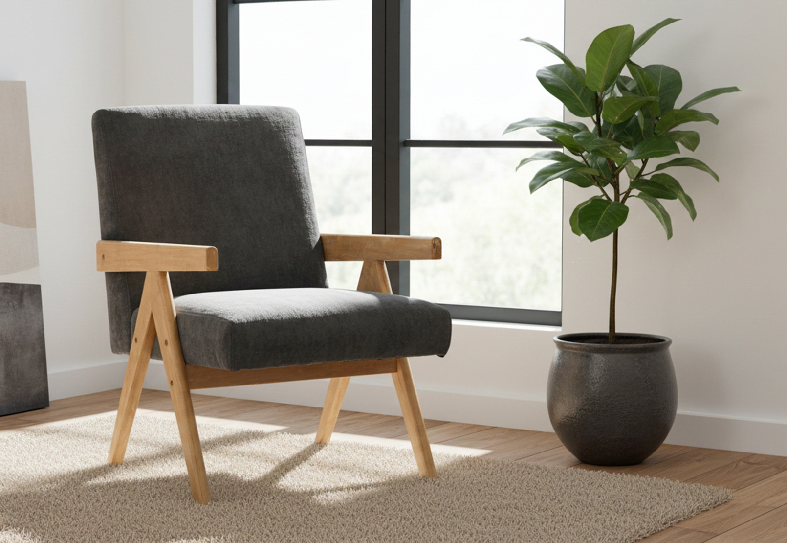 GREY MERANO Accent Chair