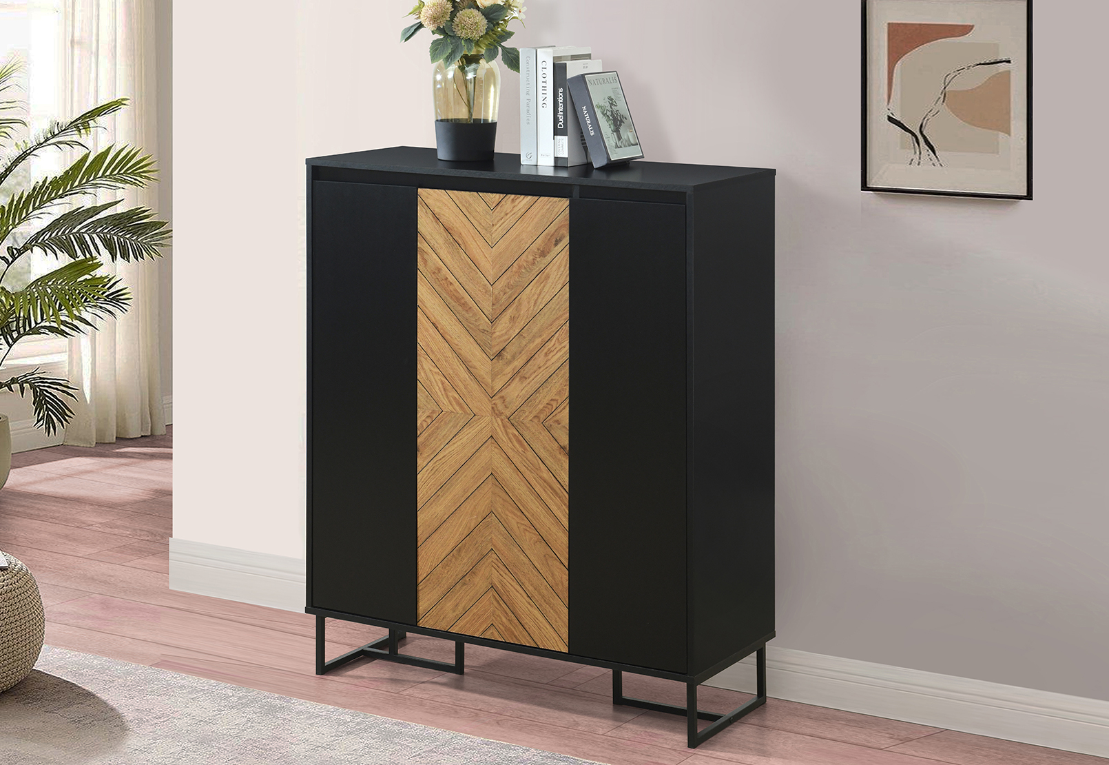 BLACK/OAK RUSH Buffet