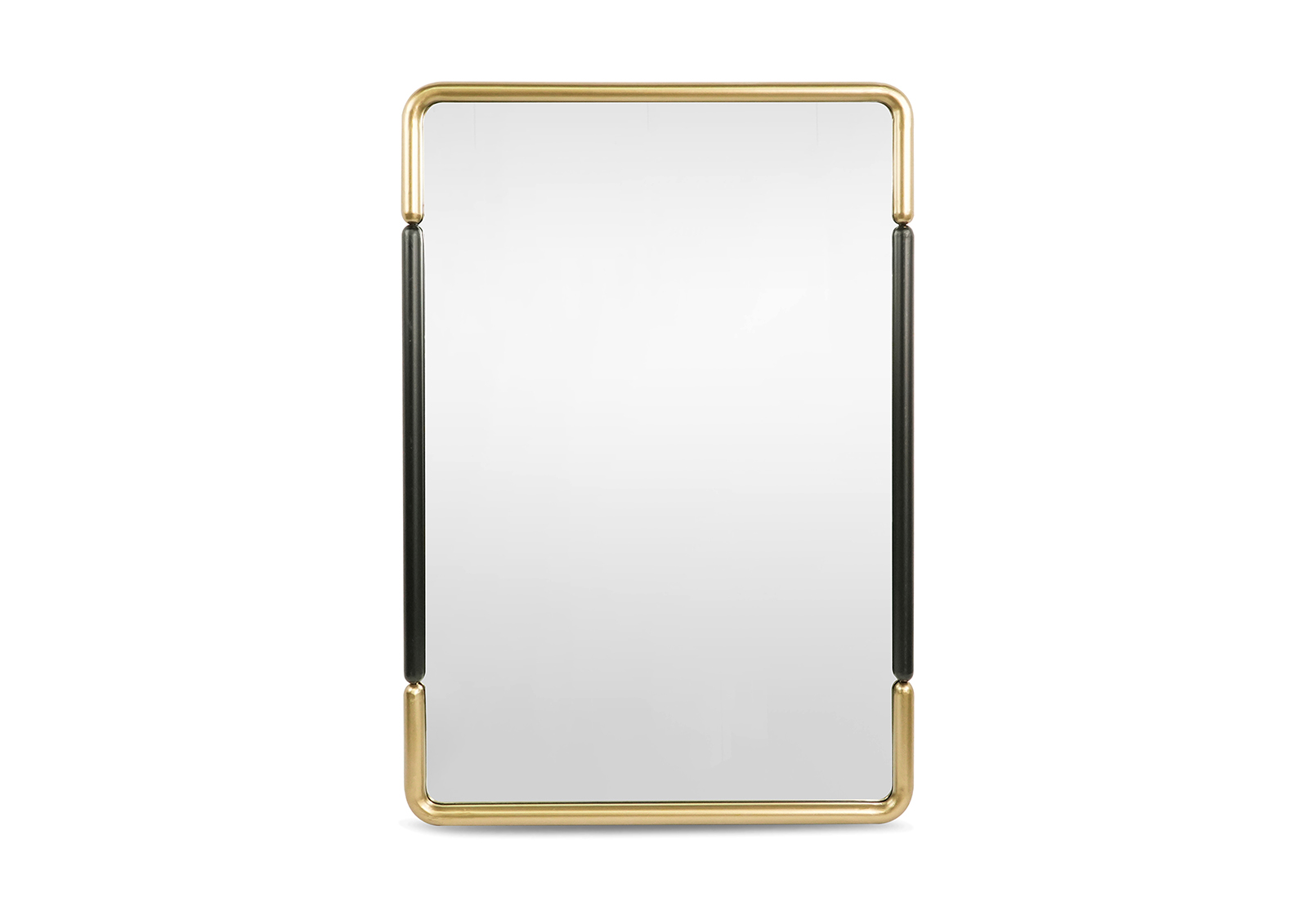 BLACK/GOLD SANTA MONICA Wall Mirror